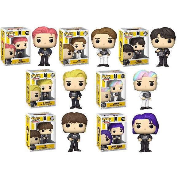Funko | Other | Bts Butter Funko Pop Rocks Complete Set 7 | Poshmark